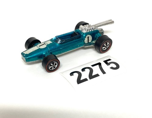 Hot Wheels Vintage Redline Grand Prix Racer Bra Ham Repco F1 Aqua 1969 ...
