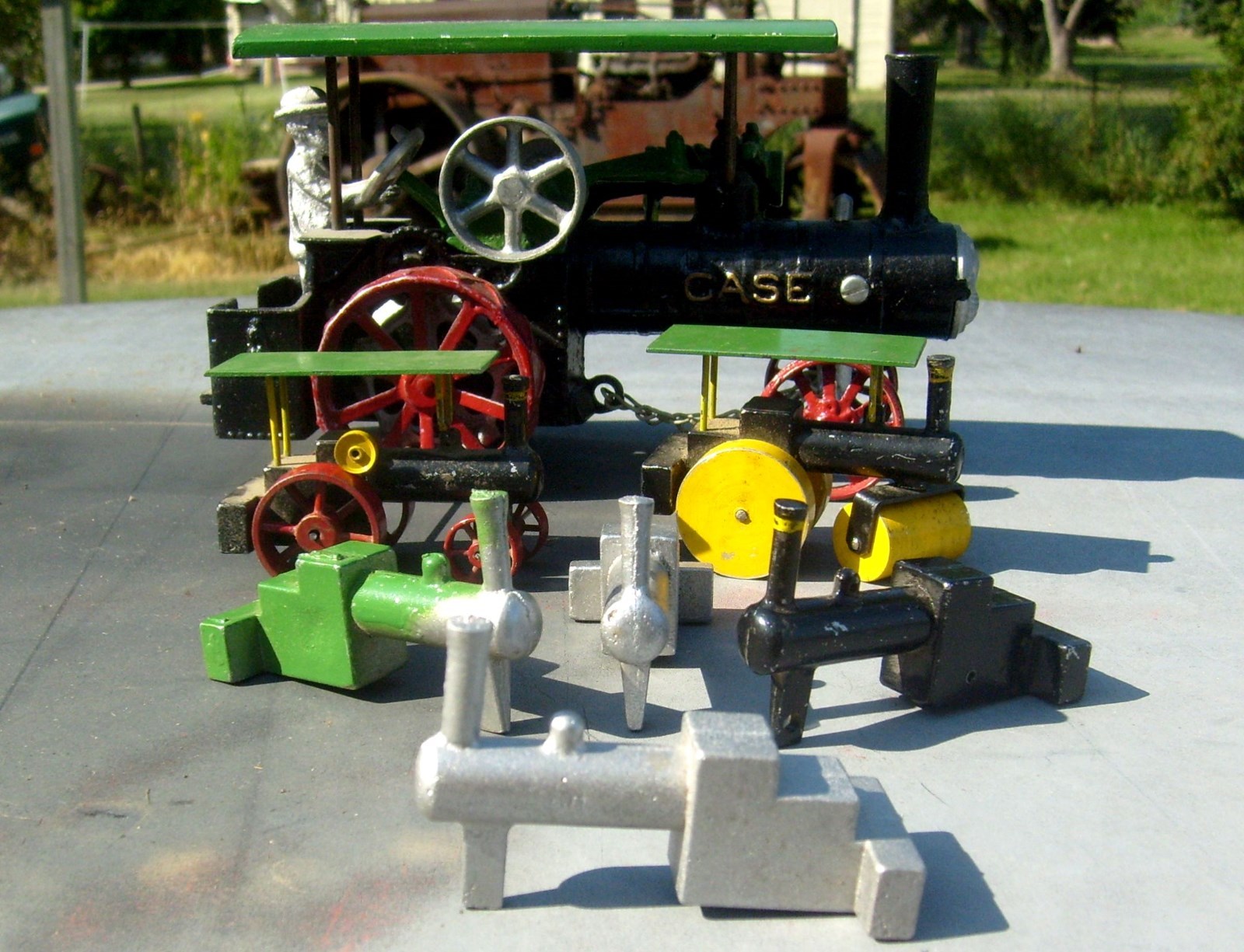 Model Steam Traction Engine Casting 1970 vin approx HO Hot Wheels ...
