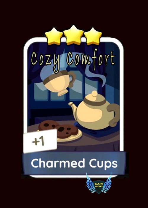 Charmed Cups - ⭐3 Star⭐ Sticker card- 🎨Mono_poly_Go - 🎨 | eBay