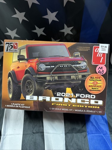 AMT 2021 Ford Bronco First Edition 1:25 Scale Model Kit 1343 -NEW ...