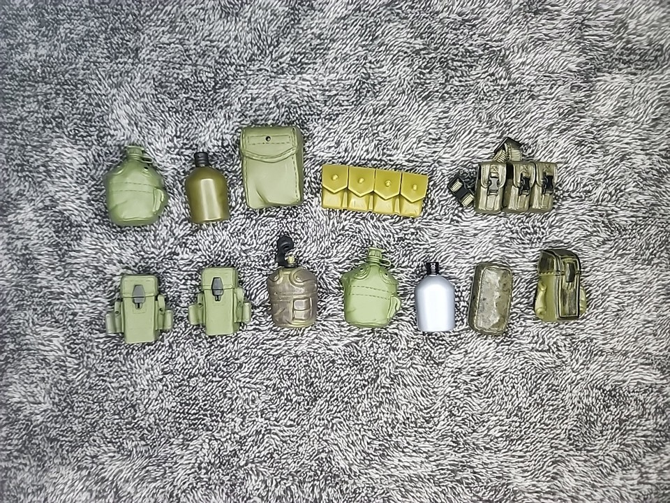 Vintage G.I. Joe Figures & Accessories Lot Flocked Hair Scar | eBay