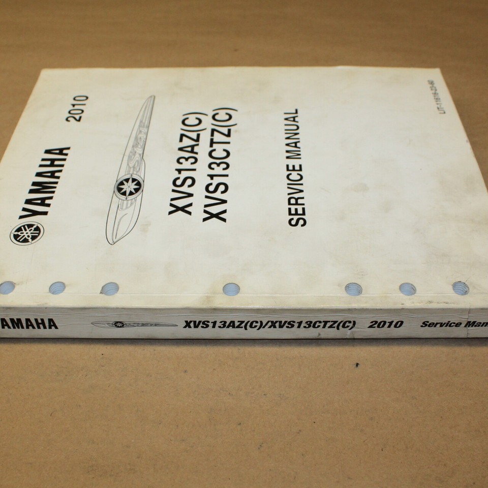 Yamaha 2010 Star XVS13AZ(C) XVS13CTZ(C) Factory Service Manual Repair ...