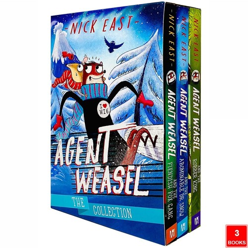 Agent Weasel Series Books 1-3 Collection Box Set by Nick East Fiendish ...