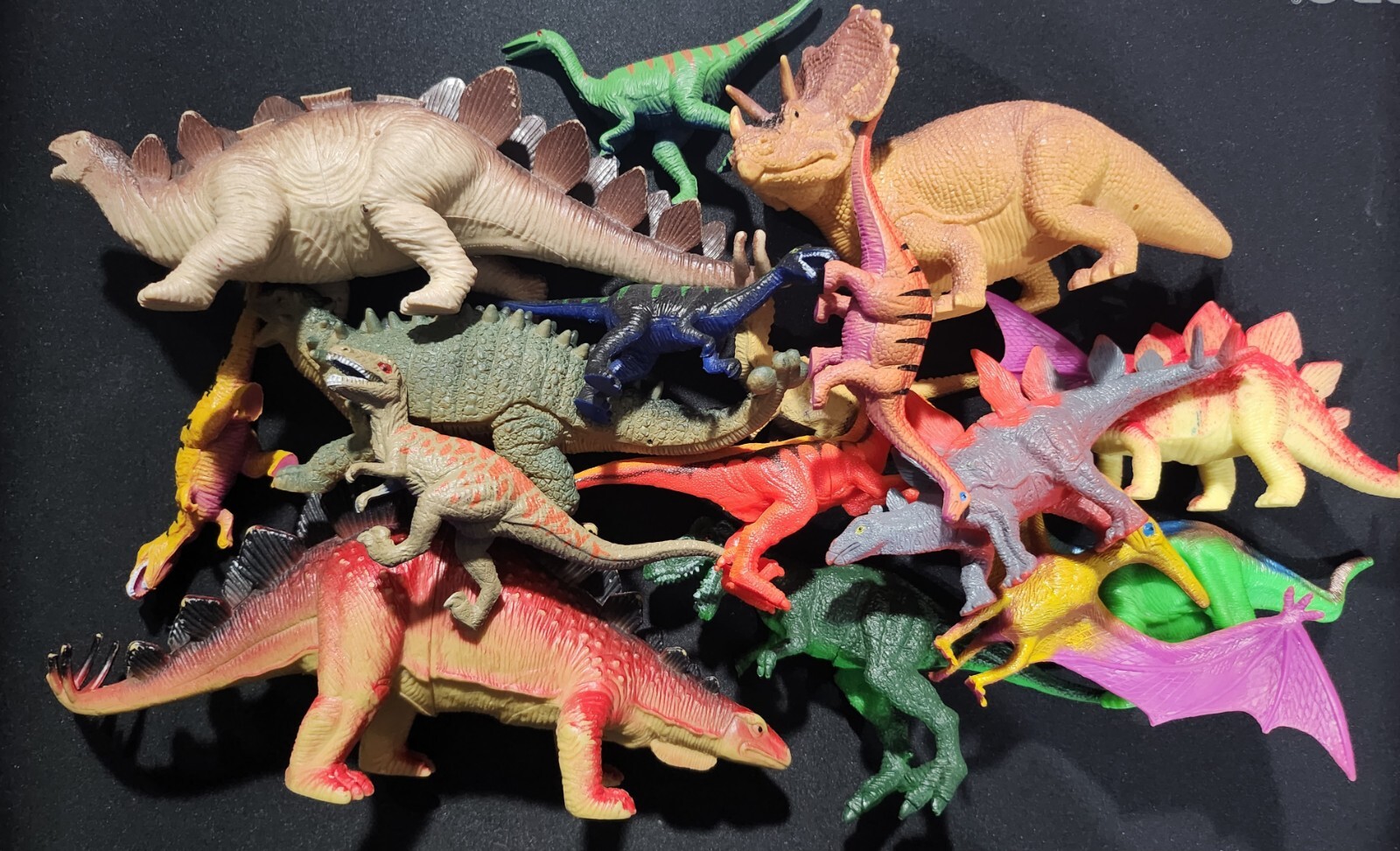 Dinosaur Toys Figures Lot Plastic Rubber Prehistoric | eBay