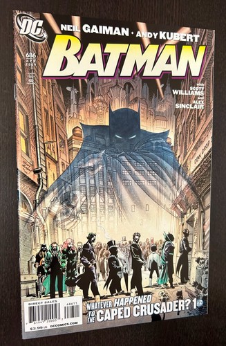 BATMAN #686 (DC Comics 2009) -- Neil Gaiman -- NM- Or Better ...