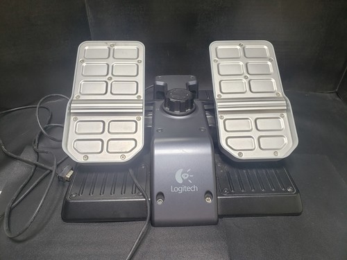 Logitech G940 HOTAS Pro Rudder Wired Pedals Only - Model J-U0001 842 ...
