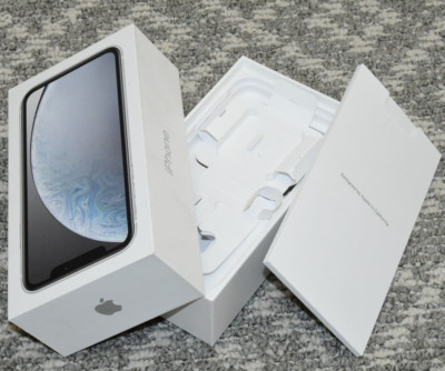 Apple iPhone XR Box - White, 64GB, Model A1984 (No Device, Empty Box ...
