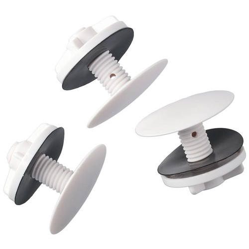 3pcs Plastic Faucet Hole Cover Sink Caps For Tap Holes Plate Stopper ...