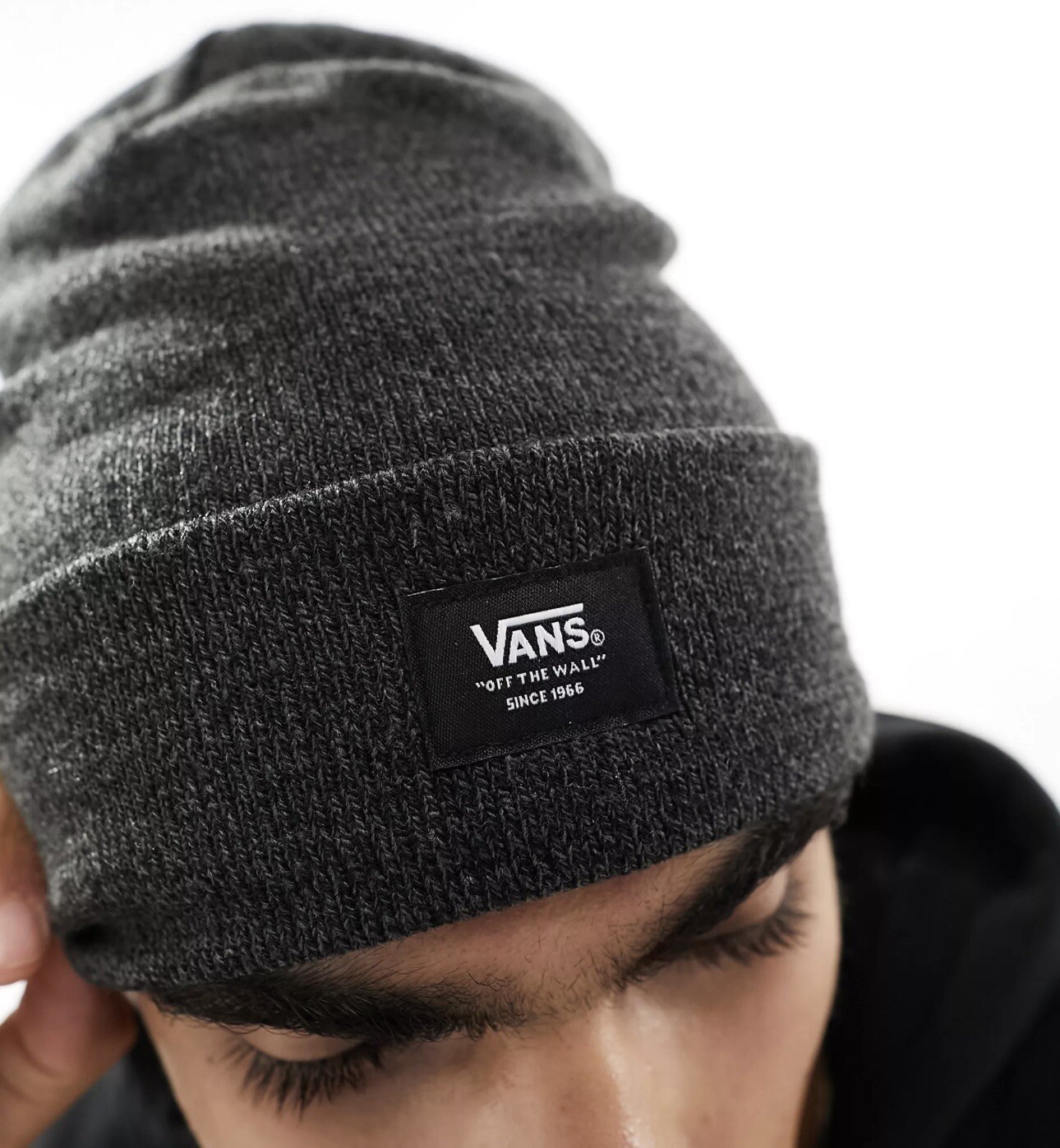New! Vans Beanie hat one size dark gray unisex Knitted Winter Beanie | eBay