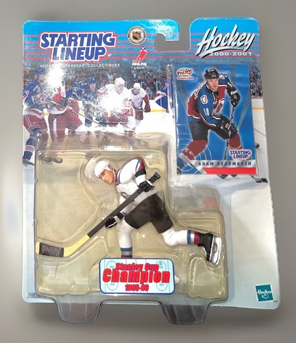 Vintage Hasbro Starting Lineup 2000 Adam Deadmarsh Collectible Stanley ...