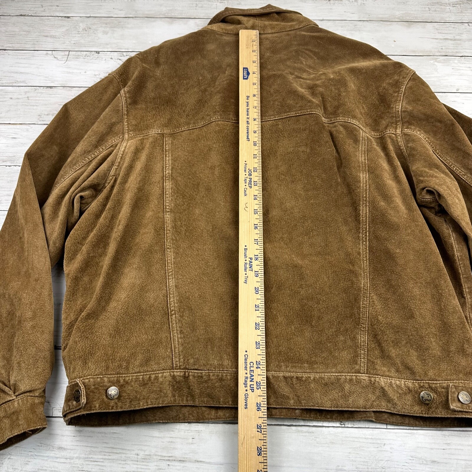 Scully Suede Leather Rambler Trucker Jacket Brown Men… - Gem