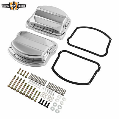 Chrome Panhead Valve Rocker Top Covers Fit For Harley Evolution Big ...