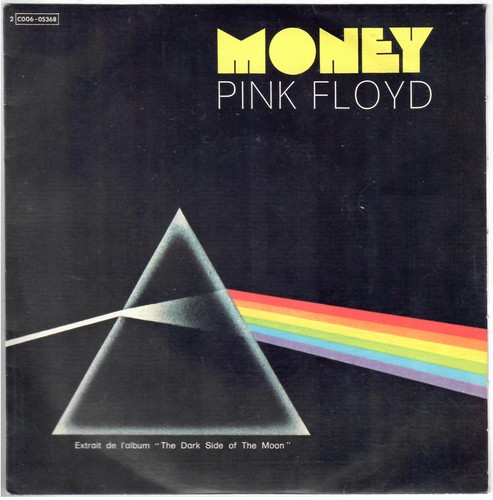 PINK FLOYD Money Any Colour You Like 1973 Original France SP Harvest ...