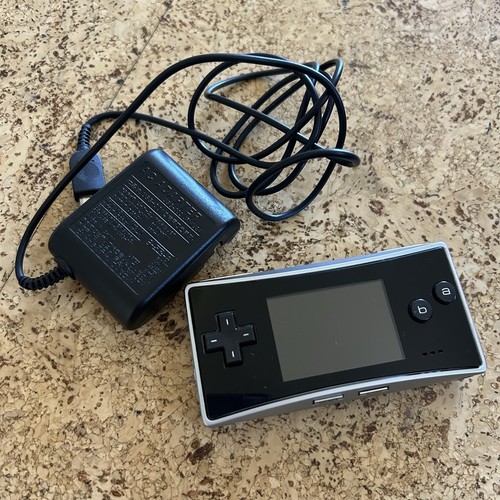 Nintendo Game Boy Micro Original Black Video Game Console Tested ...
