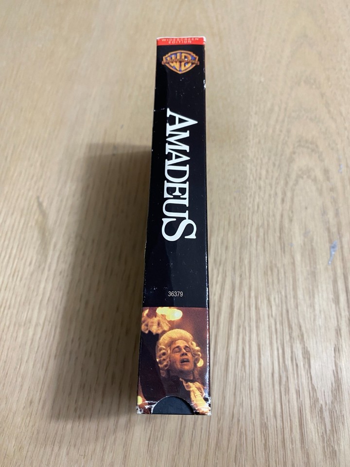 Amadeus VHS 1984, 1993 Release Widescreen Edition Classical Music Movie ...
