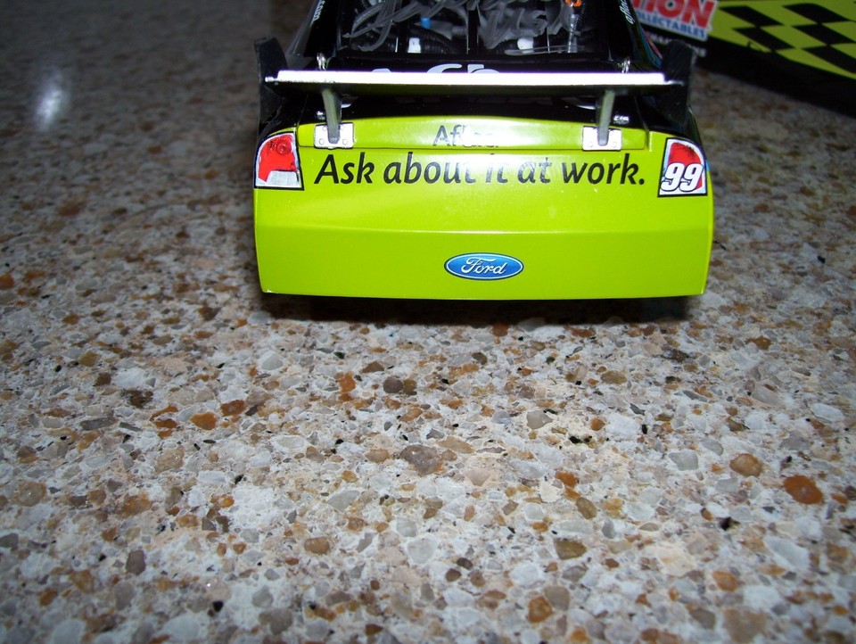 SIGNED CARL EDWARDS # 99 1/24 diecast 2009 OWNER JACK ROUCH | eBay
