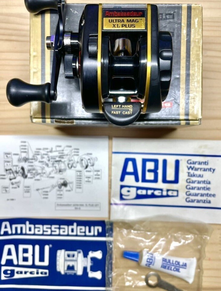 Abu Garcia Ambassadeur Ultra Mag XL Plus LH old Reel ddp | eBay