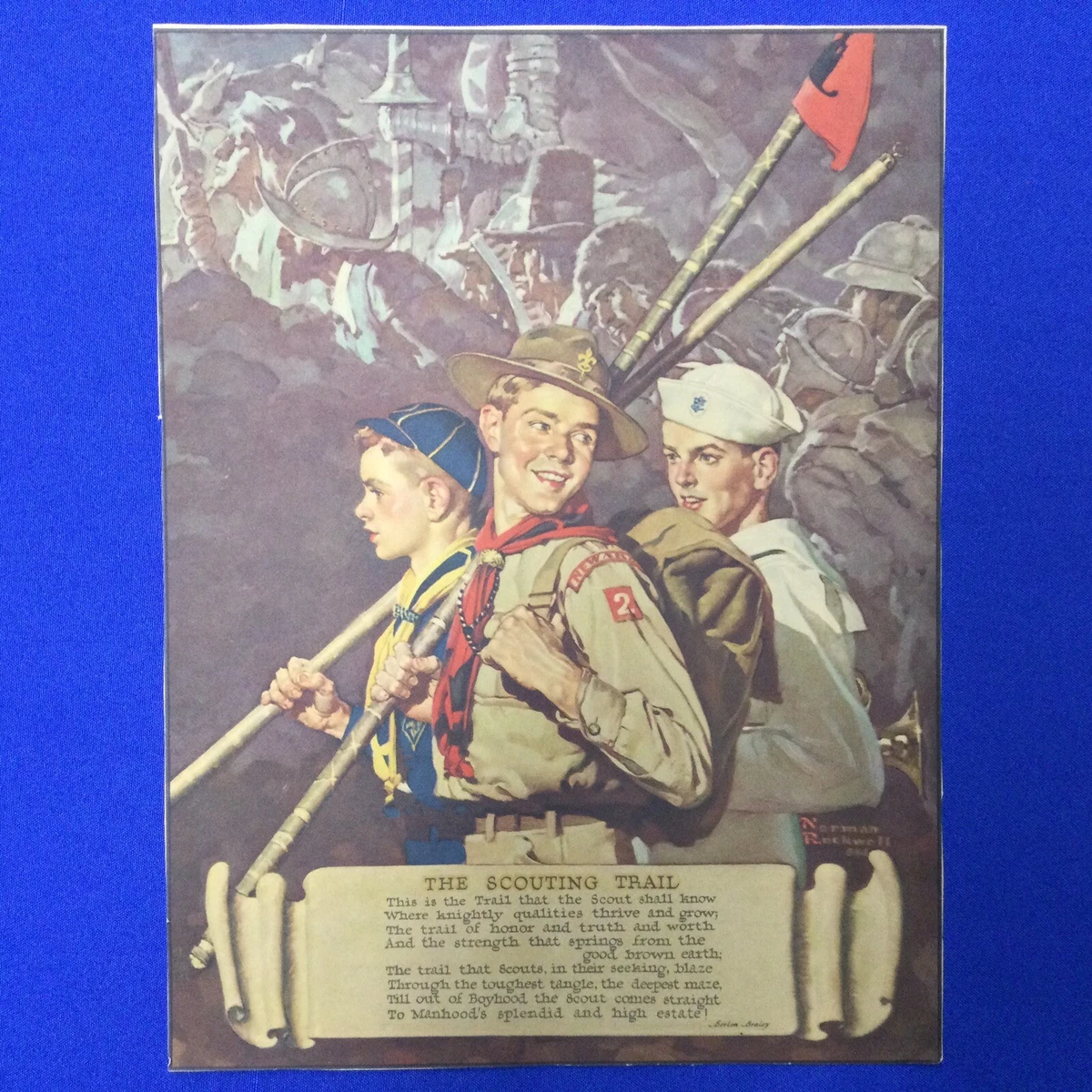 Norman Rockwell Cub Scouts