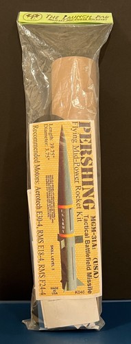 The Launch Pad PERSHING MGM-31A — Ultra Rare Flying Model Rocket! | eBay