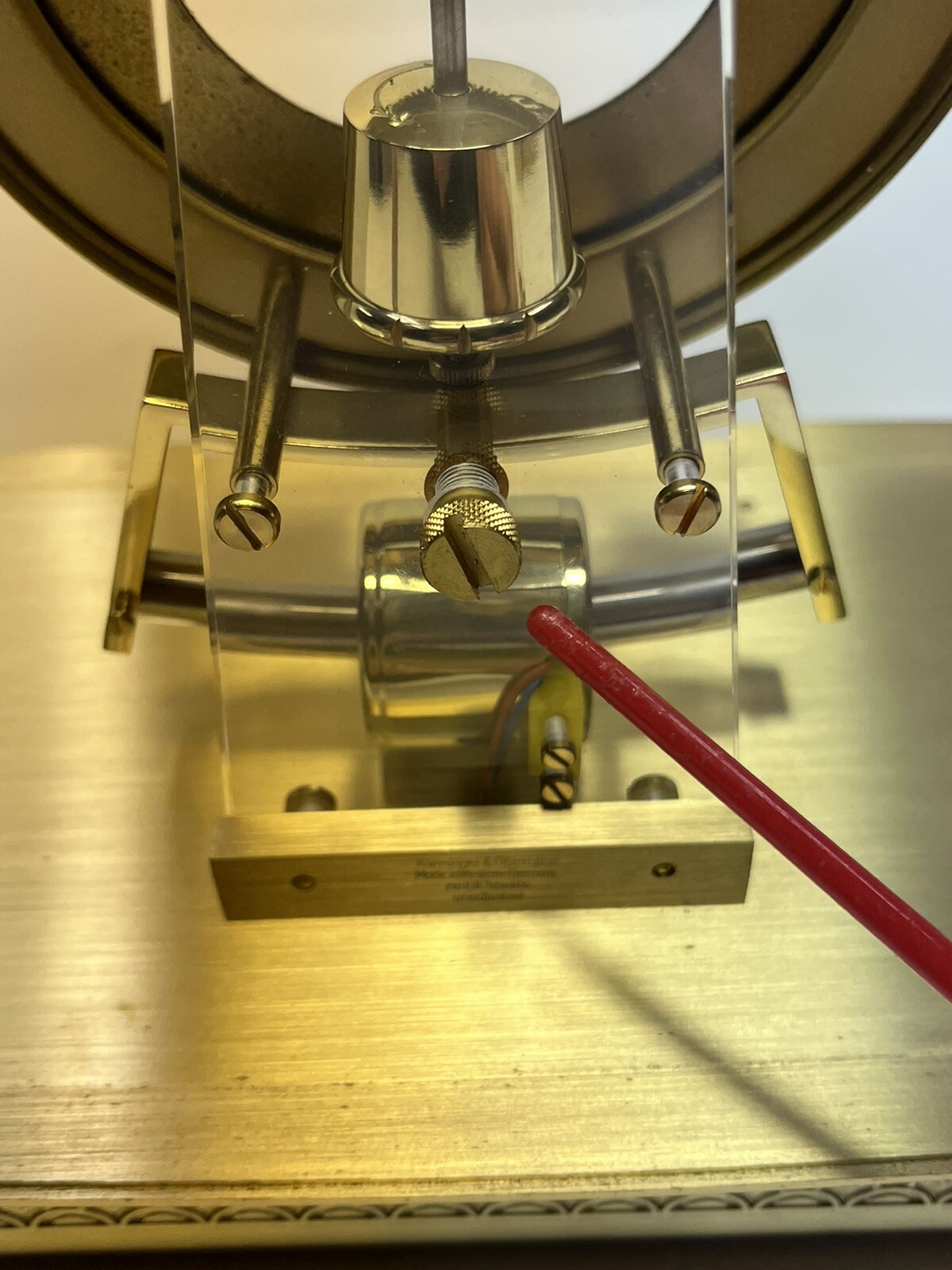 Seth Thomas Kieninger & Obergfell Electromagnetic Pendulum Skeleton Clock 792 | eBay