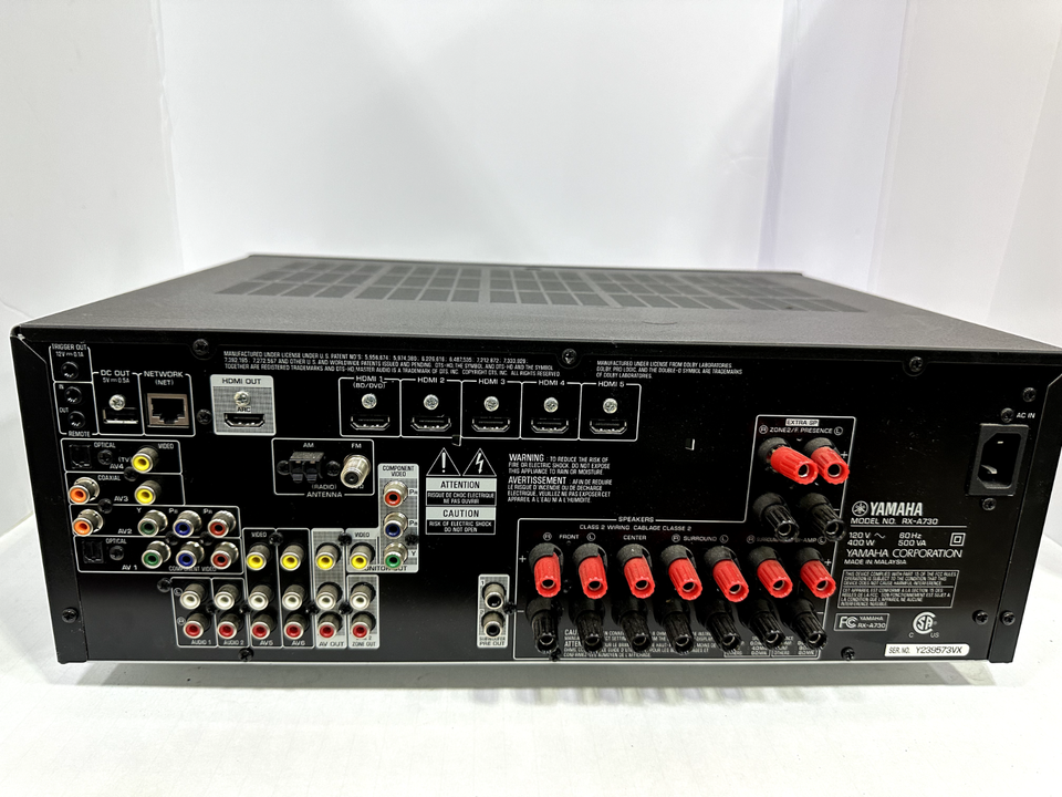 Yamaha Aventage RX-A730 7.2CH AV Receiver in very good condition ...