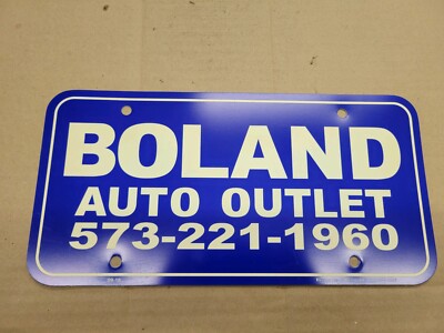 Boland Auto Outlet Hannibal Missouri MO Car Dealership Dealer License ...