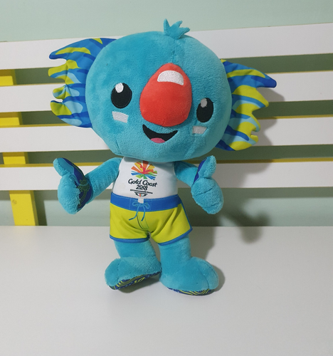 BOROBI PLUSH TOY COMMONWEALTH GAMES BLUE KOALA MASCOT TOY 30CM | eBay