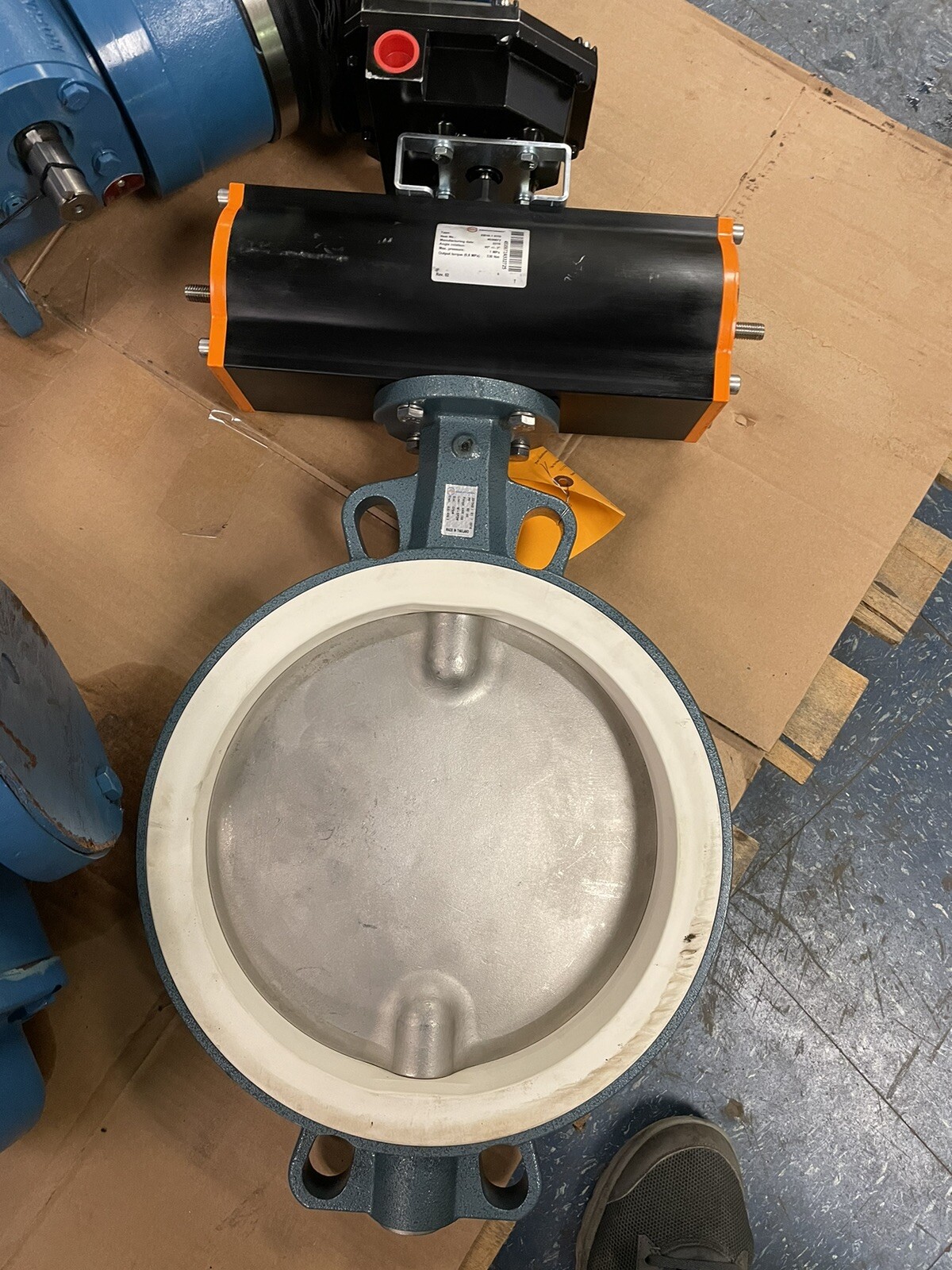 EBRO ARMATUREN,EB10.1 SYD,10 IN Actuator Butterfly Valve 231343/31/2014 ...