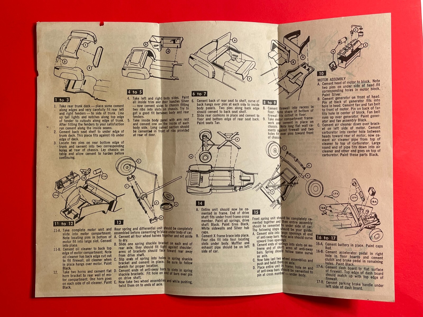 1960s- Pyro 1948 Lincoln Continental Car - Original Model Kit ...
