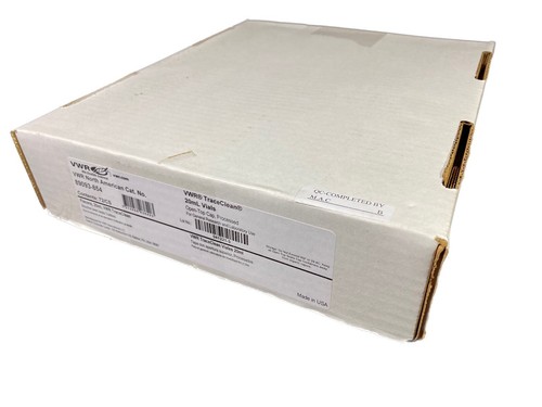 VWR Borosilicate Glass 20mL TraceClean Open-Top Vials 89093-854 (72/cs ...