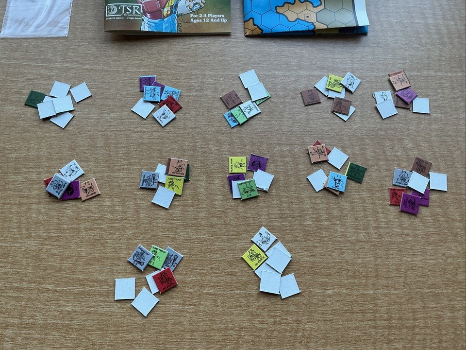 TSR RPG Vintage Science Fiction Minigame Revolt on Antares Sci-Fi 1981 ...