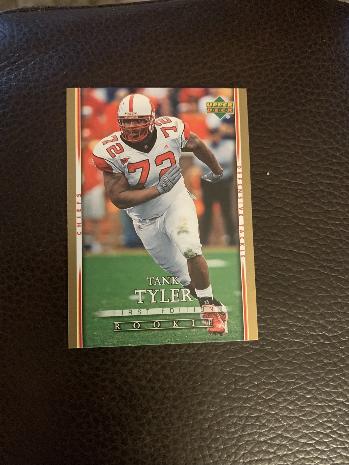 2007 Upper Deck First Edition Gold Tank Tyler #143 Rookie RC | eBay
