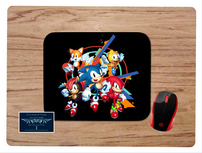 SONIC MANIA DESIGN DESK MAT MOUSE PAD HOME OFFICE GIFT PC GAMING HOME ...
