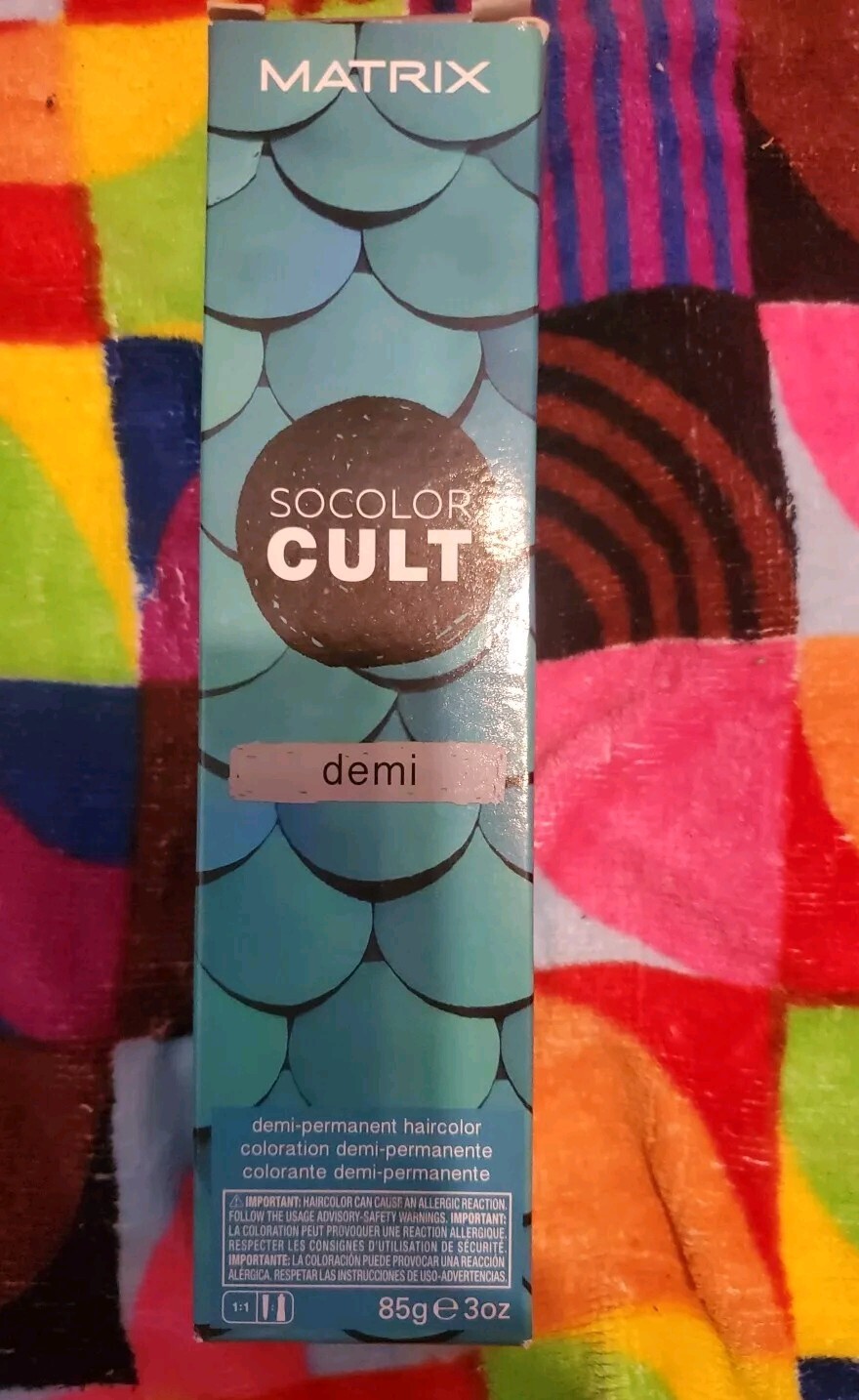 Matrix SoColor Cult DEMI-PERMANENT Haircolor (3 oz)- MERMAID TEAL | eBay