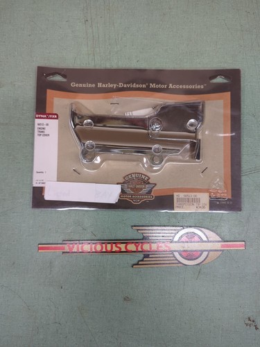 Harley-Davidson 66513-00 Dyna FXR Engine Trans Top Cover Chrome | eBay