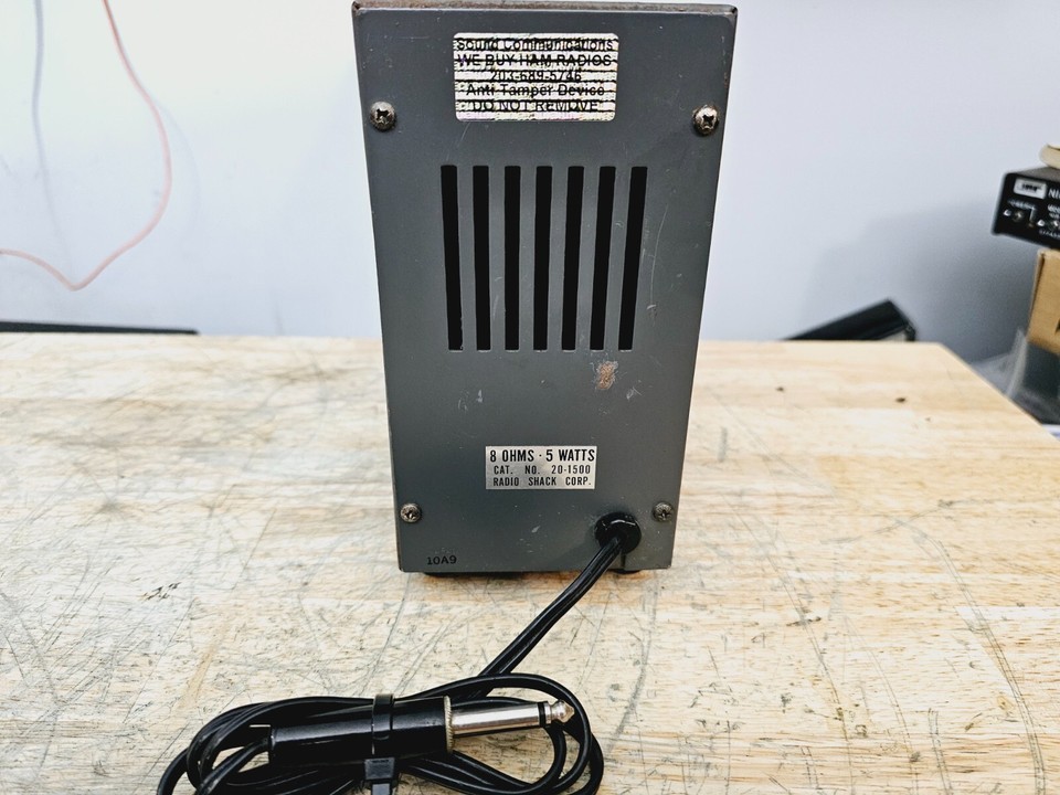 Realistic SP-150 Radio Shack Speaker For DX-150 DX-160 Shortwave Radios ...