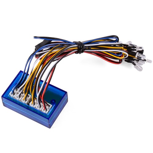 1 Set 12 LED Lights Kit For HSP Traxxas TAMIYA Axial SCX10 1/10 1/8 RC ...