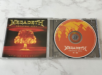 Megadeth Greatest Hits Back To The Start CD ORIGINAL 2005 Capitol Dave ...