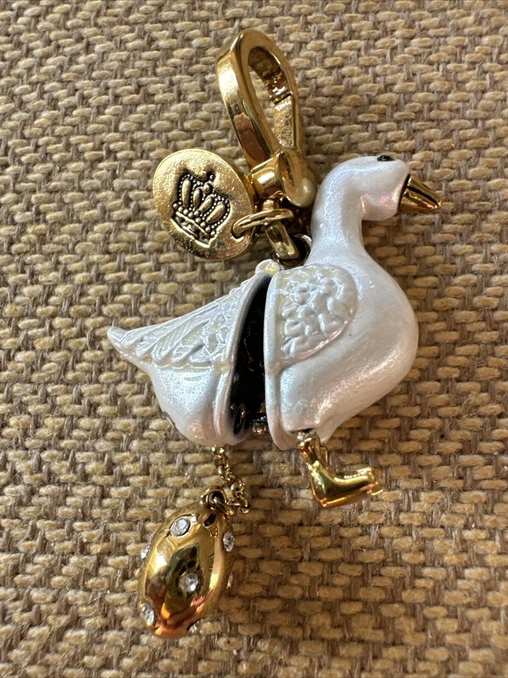 Vintage Juicy Couture Charm Goose Laying Golden Egg 2010 | eBay