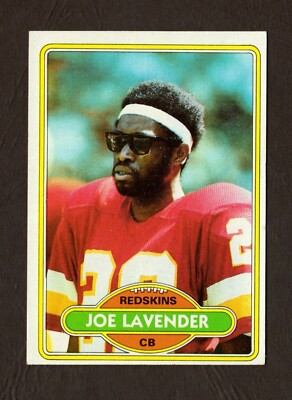 1980 Topps Football Card #299 Joe Lavender - Washington Redskins | eBay