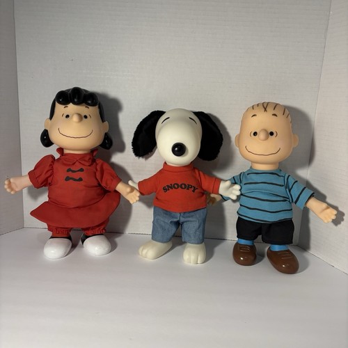 Vintage Charlie Brown Lucy Snoopy Peanuts Doll 1952, 1968 Soft Body ...