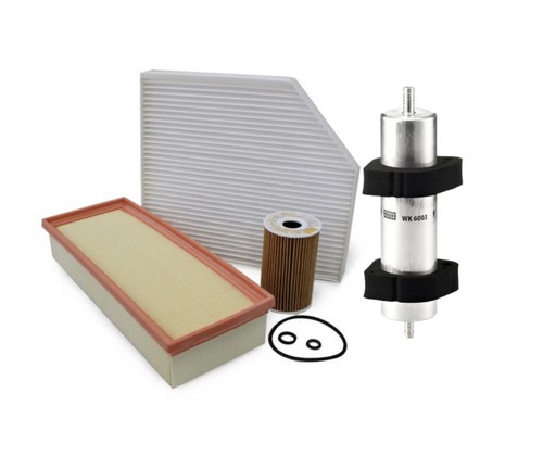 MANN-FILTER Air C32130 Oil HU7008Z Cabin CU2450 Fuel WK6003 Filters ...