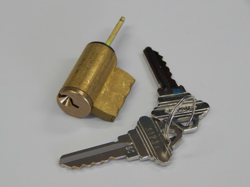 Parker Knob Cylinder 606 Finish 6 Pin Keyed 5, 2 Keys New | eBay