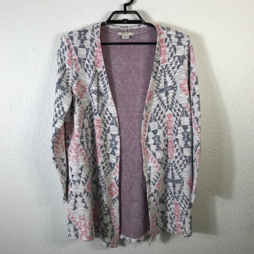 Ariat Cardigan Womens M Southwest Aztec Long Sleeve Sweater Pastel ...