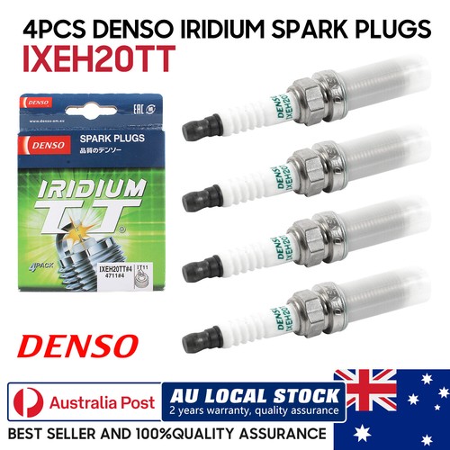 4pcs IRIDIUM SPARK PLUGS IXEH20TT For Nissan X-Trail T30, T31 QR25DE 2 ...