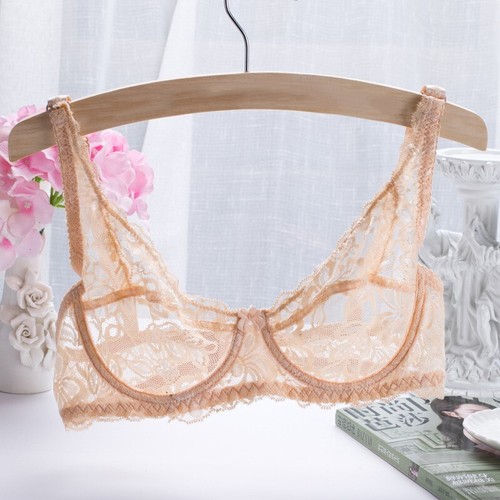 Strap Bra Lingerie Underwear UnPadded Glamour Vest Top See Through ...