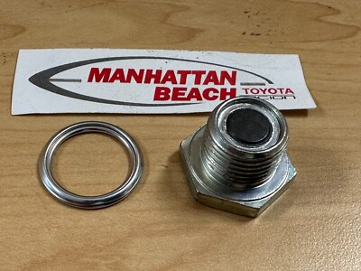 NEW GENUINE TOYOTA REAR AXLE DRAIN PLUG & GASKET SET | eBay