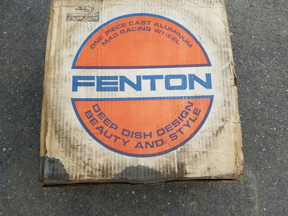 Nos Fenton Gyro Racing Wheel 15 × 7 Aluminum Slot Chevrolet GM Ford ...