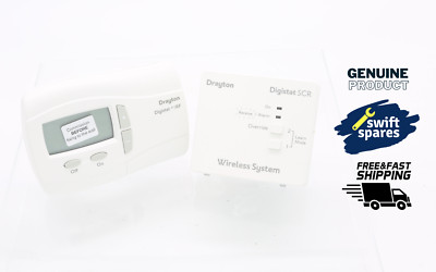 DRAYTON DIGISTAT RF710 +1RF PLUS WIRELESS ROOM THERMOSTAT - BRAND NEW ...