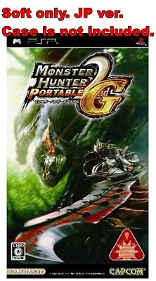 Sony PSP Soft Only Monster Hunter Portable 2nd G Capcom Sony | eBay